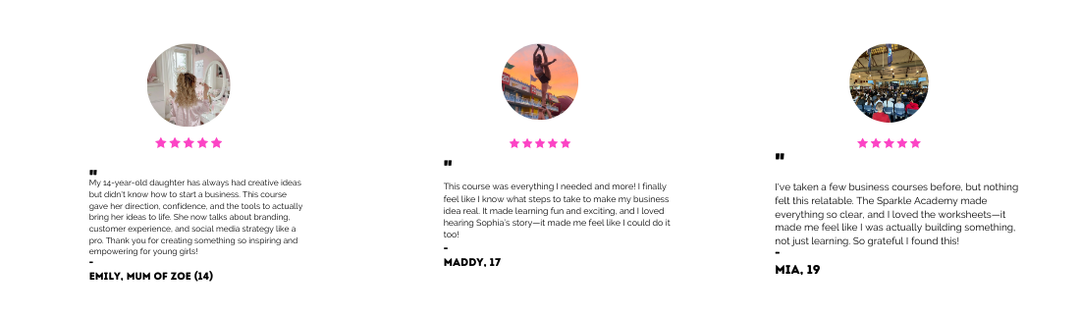 Join The Sparkle Academy Today – Glitter Girl